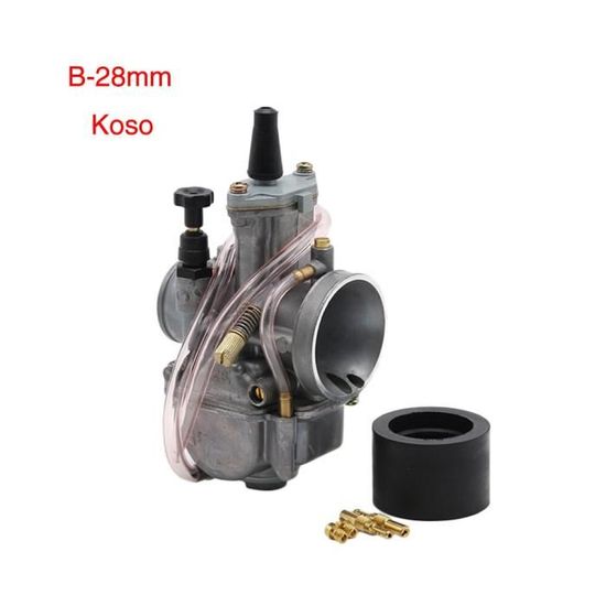 Carburateur universel Keihin Koso OKO pour moto, 21 24 26 28 30 32 34mm, avec Jet puissant, 2T ...