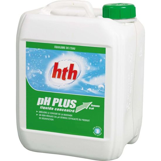 HTH Ph Plus liquide - 10L - Cdiscount Jardin