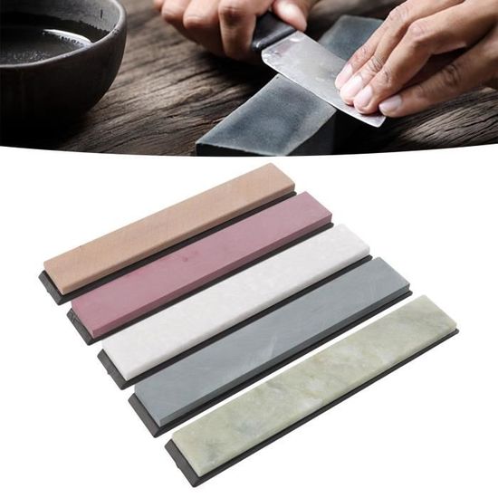 Ensemble De Pierres À Aiguiser Les Couteaux Kit De Pierre À Aiguiser Pour Couteaux, Pierre À ...