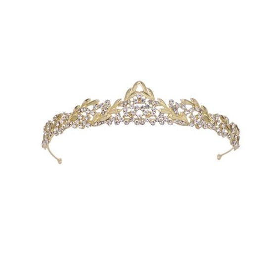 1PC strass Inliad Crown Bridal Hair Hoop Coiffure pour le Banquet d ...