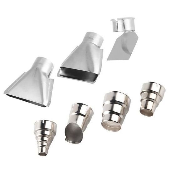 Buse de pistolet à air chaud Kit de Buses de Pistolet Thermique 7 Pièces pour Station de Soudage ...