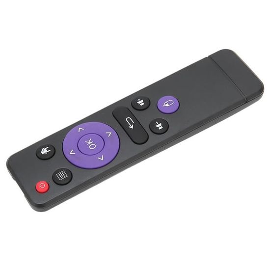 ZJCHAO MX9 Remote Control, Easy Buttons Wireless Remote Control ...