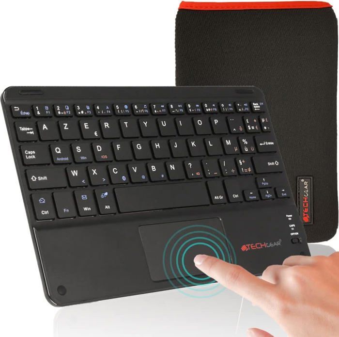 Active Strike Pro Clavier AZERTY Bluetooth sans Fil avec Pavé Tactile ...
