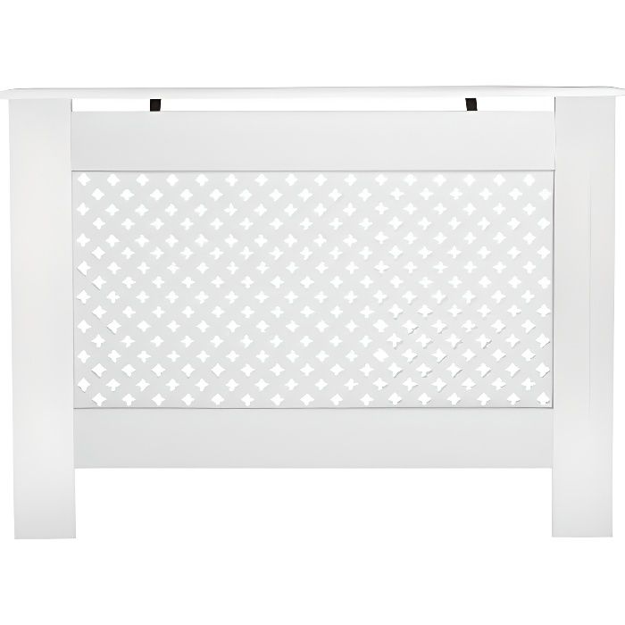 Cache-radiateur panneau Motif de fleur de prunier en panneau MDF E1 112 ...