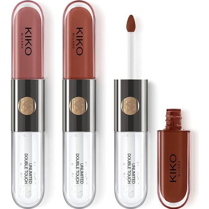 Rouges À Lèvres - Kiko Milano Unlimited Double Touch Lipstick Kit | 3 ...