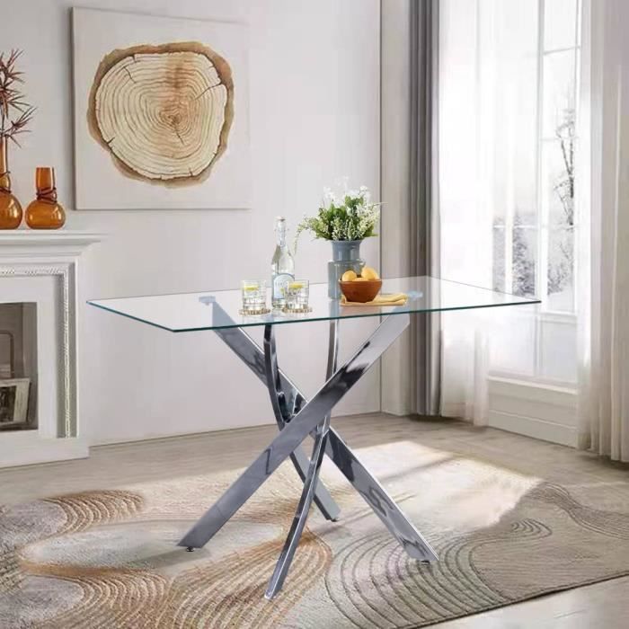 Table De Salle Manger En Verre