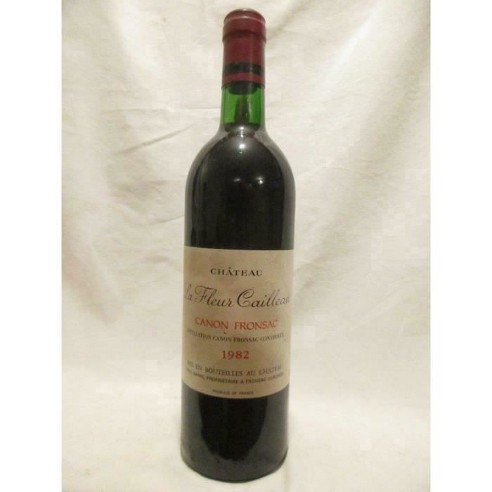 Canon fronsac château la fleur cailleau (b3) rouge 1982 - bordeaux - La ...