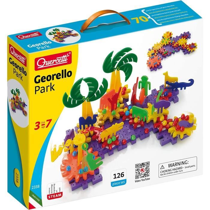 Quercetti-quercetti-2338 georello park-jeu d'engrenage et construction ...
