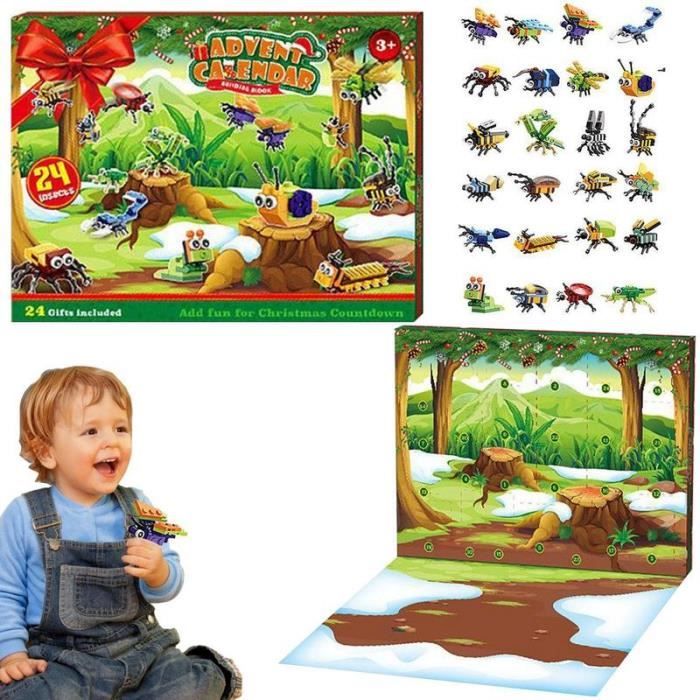 Casse-Tete U4PYX 12in1 calendrier de l'avent classique insecte Animal ...