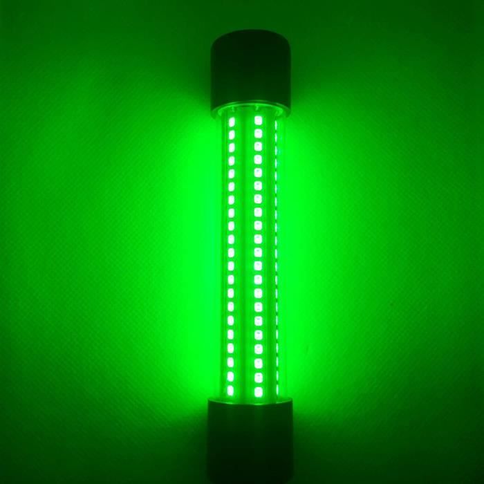 PROJECTEUR,Green Lampe LED Submersible verte pour la pêche sous-marine ...