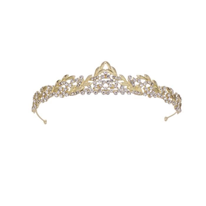 1PC strass Inliad Crown Bridal Hair Hoop Coiffure pour le Banquet d ...