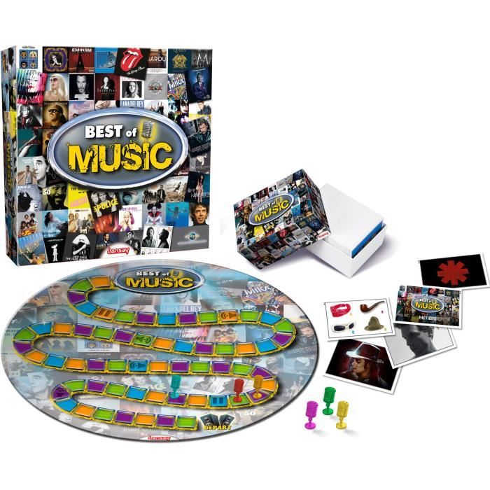 Jeu de société - LANSAY - Best Of Music - Teste tes connaissances ...