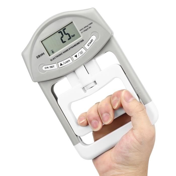 Dynamomètre à poignée électrique - PWSHYMI - Testeur de force - ABS ...