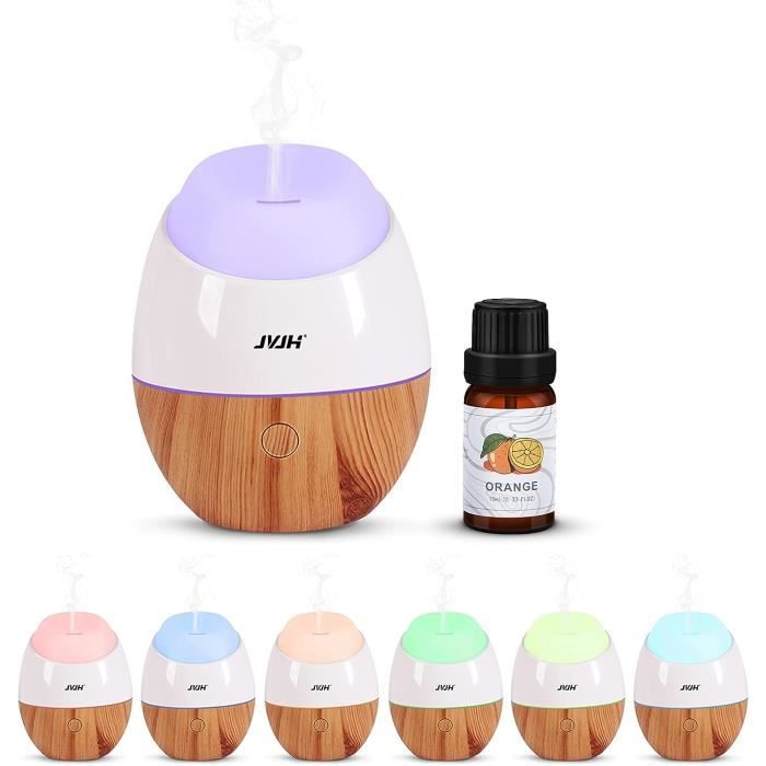 JVJH Mini diffuseur d'huiles essentielles de 120 ml, diffuseur d'huiles ...