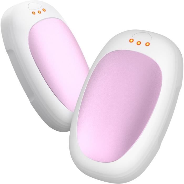 Jonwall Chauffe Mains Rechargeable 2 Pièce, Chauffe Main Reutilisable ...
