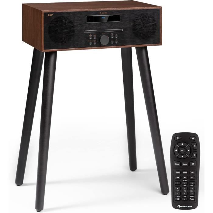 Auna Radio Portable CD, Chaine Hifi, Poste Radio Numérique DAB-DAB+-FM ...