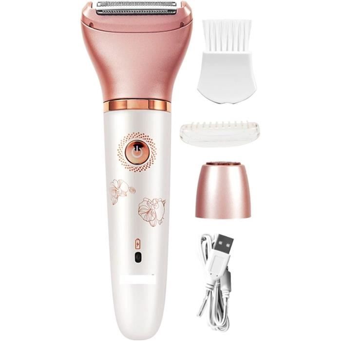 Tondeuse Bikini Femme Usb Shaver For Women Facial Hair Remover Leg Body Hair Removal Female Shaving Machine Women Razor Elect H3085 Cdiscount Electromenager