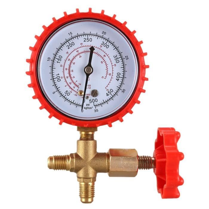 Manomètre de réfrigérant, climatisation, manomètre de remplissage ...
