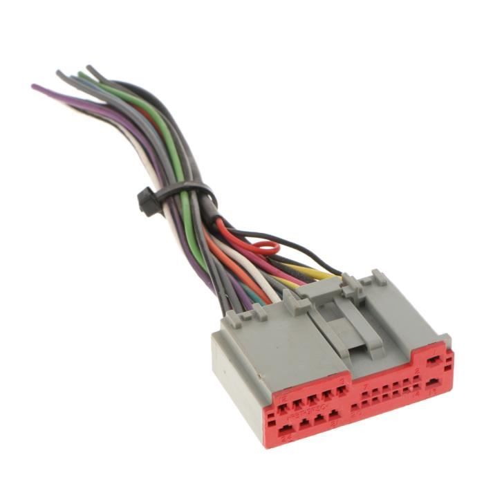 Connecteur D'adaptateur de Faisceau de Câbles ISO Radio Stéréo de ...