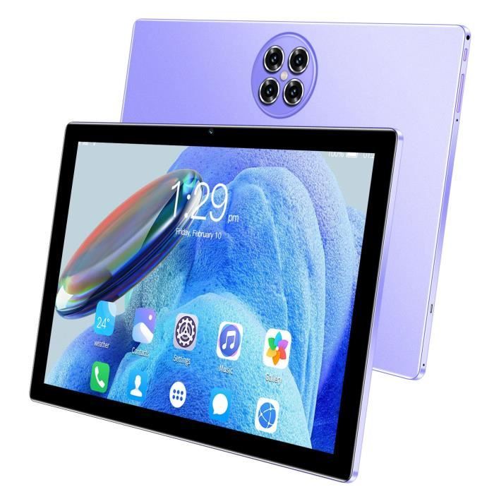 GUO Téléphone Portable Tablette Intelligente 10" Mtk6755 4+64G Android ...