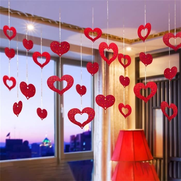 Deco Saint Valentin Kit Saint Valentin Decoration Saint Valentin Coeur ...