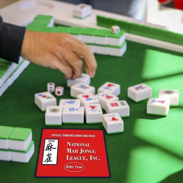 Mahjong Cards Mahjong League Scorecard Rules Card, 2023 New National ...