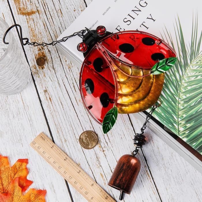 Carillon À Vent Coccinelle Pendentif Insectes Carillons À Vent Cloche ...