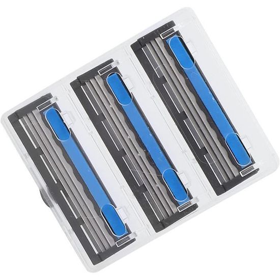 Lames de rasoir à 3 couches, lames de rasoir 3 pièces pour homme pour ...
