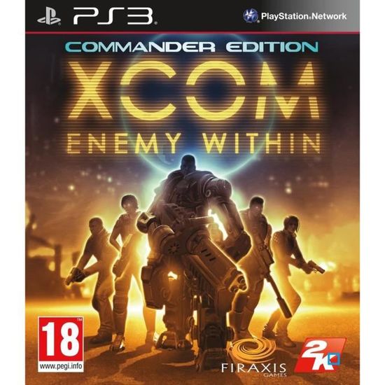 XCOM : ENEMY WHITIN EDITION COMMANDER / PS3 - Cdiscount Jeux vidéo