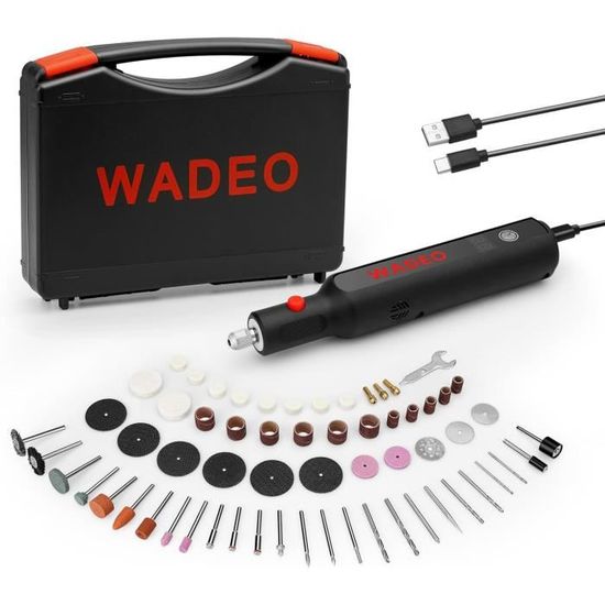 Outil Rotatif Multifonction, 8V 2.5Ah Outils Rotatifs Sans Fil, 5 ...