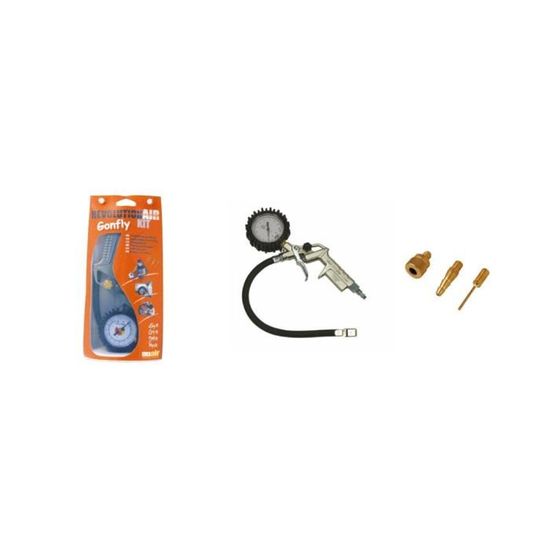 Kit gonflage Gonfly - MECAFER - Poignée de gonflage homologuée - Noir ...