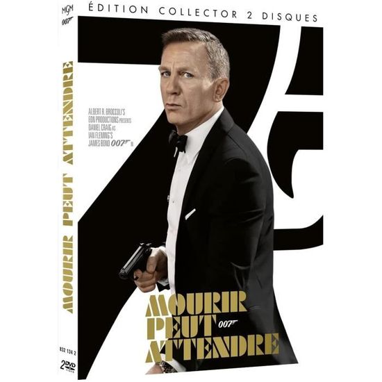 Mourir Peut Attendre - Dernier film James Bond - 2 Disques DVD Ed Collector 2022 - Cdiscount DVD