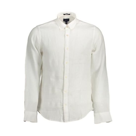 GANT Chemise Homme Blanc Textile SF14921 Blanc - Cdiscount Prêt-à-Porter