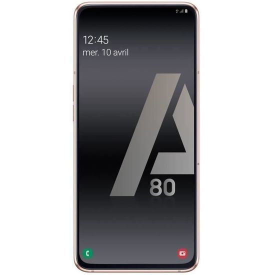 SAMSUNG Galaxy A80 128 go Or - Double sim - Reconditionné - Excellent état - Cdiscount Téléphonie