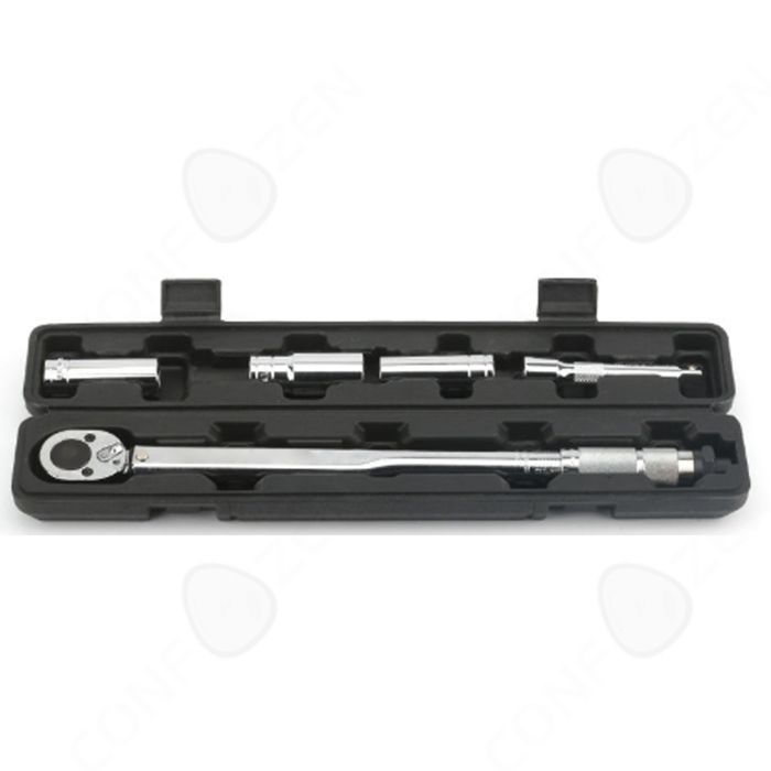 Clé Dynamométrique 1/2 ponce 28 à 210 Nm set d'outils avec 4 douilles ...