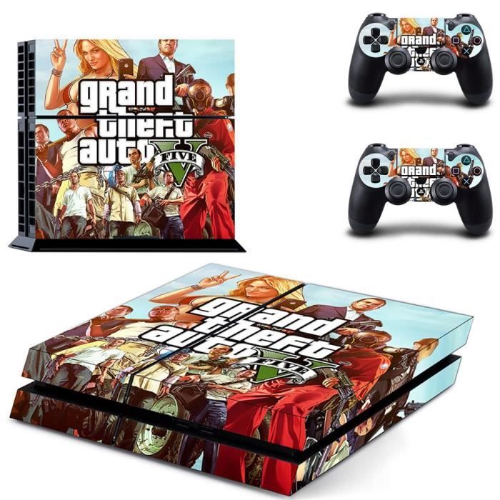 DPTM2113 - Grand Theft Auto GTA 5 PS4 Sticker, Play Station 4 Skin, PS ...