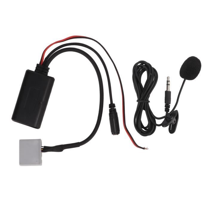 Ashata Câble adaptateur audio Bluetooth Fil d'adaptateur audio AUX de ...