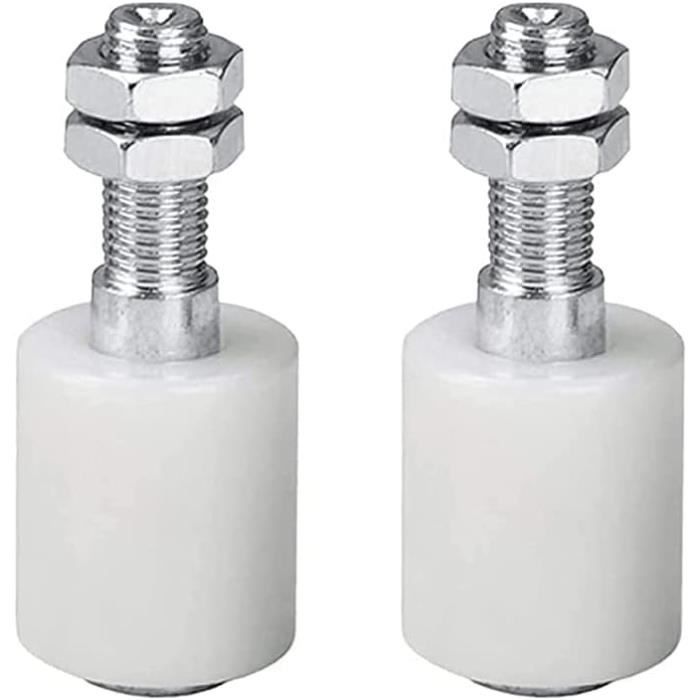 2Pcs Poulie De Porte Coulissante, Roulettes Pivotantes, Roue Avec ...