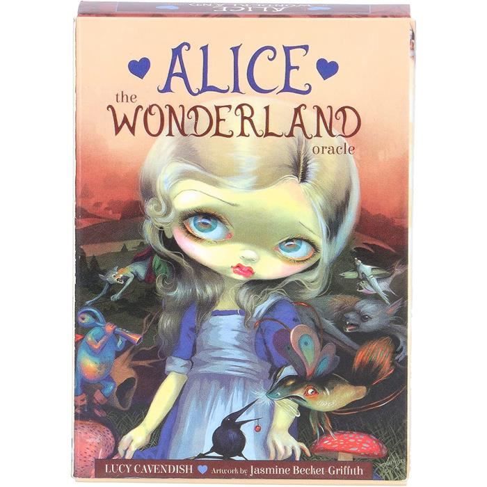 Cartes De Tarot, Voyage D'Alice Au Pays des Merveilles Papier ...