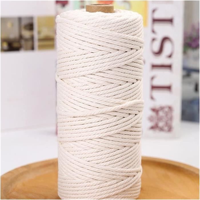 Cordelette Tissu de Jute Naturel Type de Cordon Rouleau de la Corde de ...
