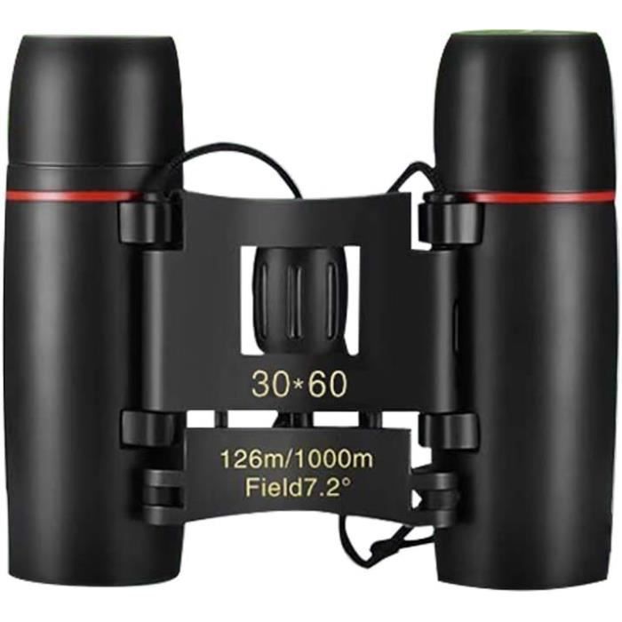 Mini Jumelles 30 X 60 - Télescope Pliable Et Compact - Étanche - Pour ...