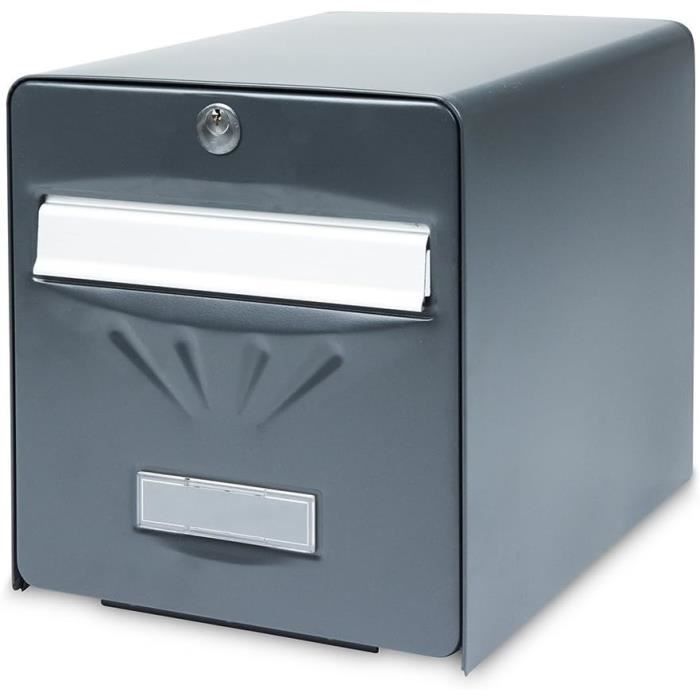 Boîte Aux Lettres Agréée La Poste, 2 Portes Dont Une Vitrée, 516 Ant Pv ...