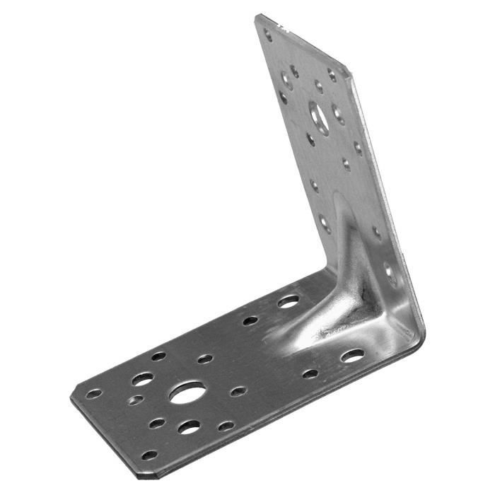 Connex Équerre d`angle 90 x 90 x 65 x 2,5 mm, galvanisé, 25 pièces ...