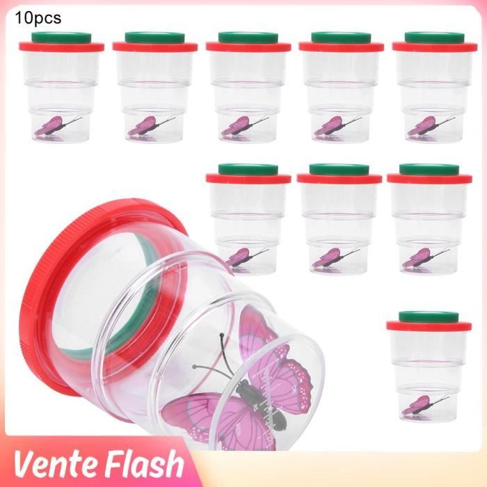 Dioche Boîte Loupe Insecte Pliable Enfant - Observateur Insectes ...