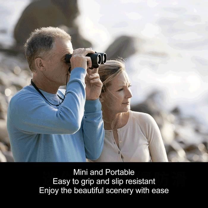 Petites Jumelles 40X22 40X22 Hd Jumelles Puissantes Mini Jumelles De ...