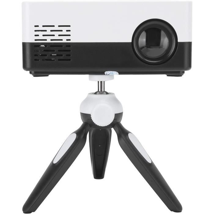 Mini Projecteur, Projecteur De Téléphone Noir Blanc Hd 1080P ...