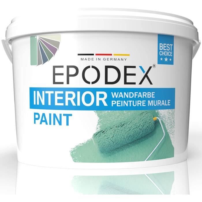EPODEX INTERIOR PAINT Peinture pour murs intérieurs 45 couleurs ...