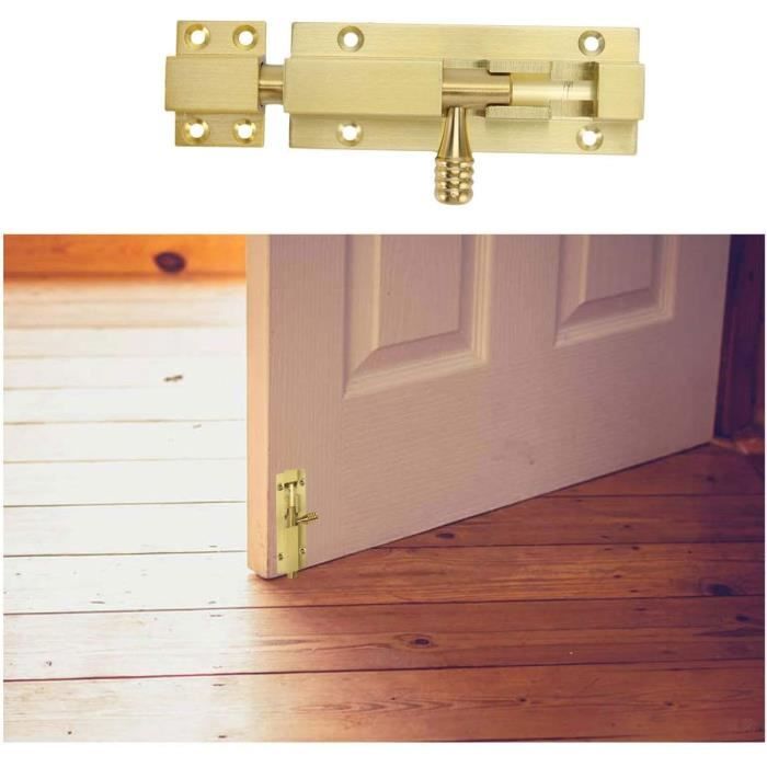 1 Vis Coulissante Dorée Pour Jardin Avec Fermoir Privé Et Boulon En ...