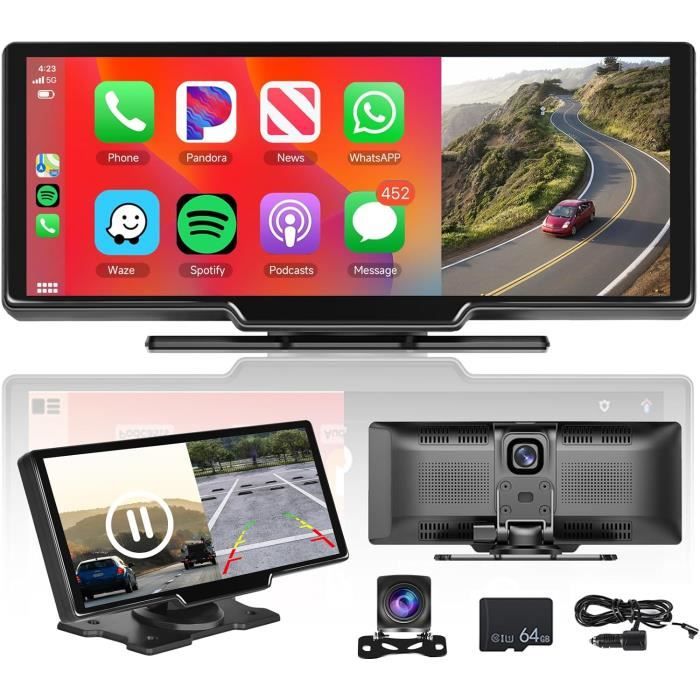 Moniteur Carplay Sans Fil Android Auto Écran Tactile 9,3 Pouces ...
