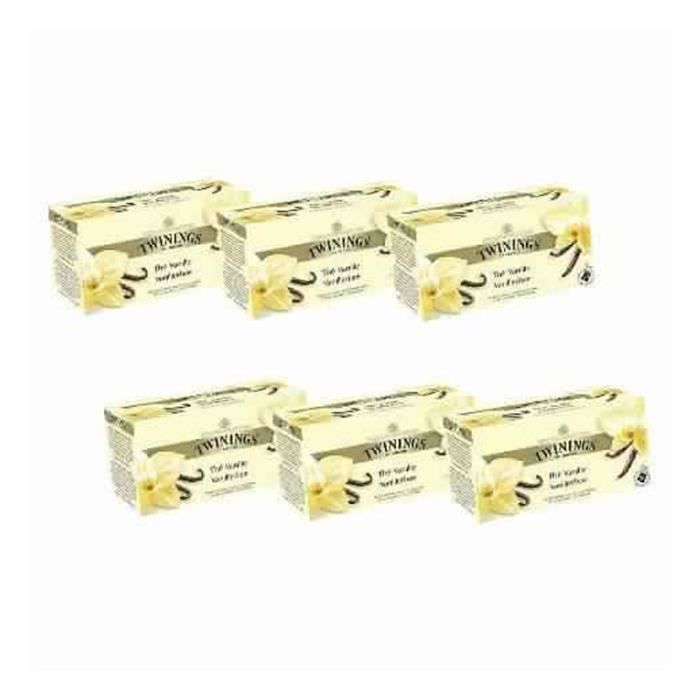 Thé vanille 6X25 sachets - Cdiscount Au quotidien